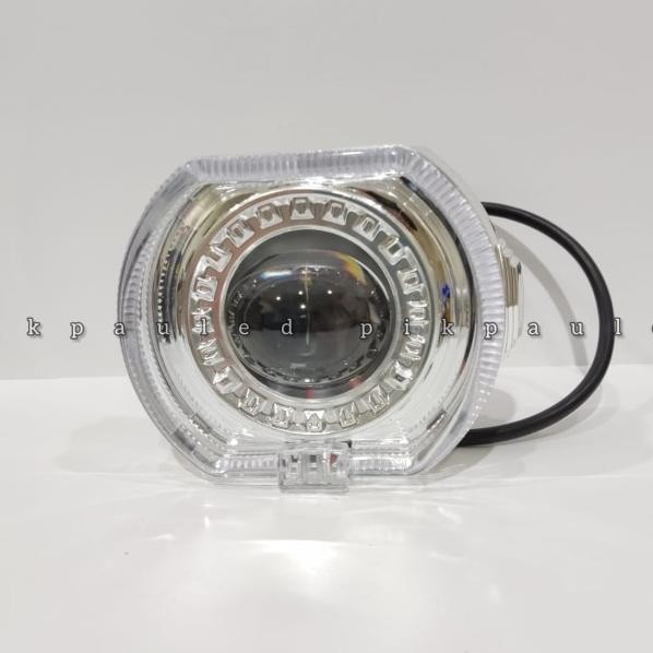 Jual Lampu LED Projie Biled Laser Cut Off Dengan Shroud DE Merah 30 ...