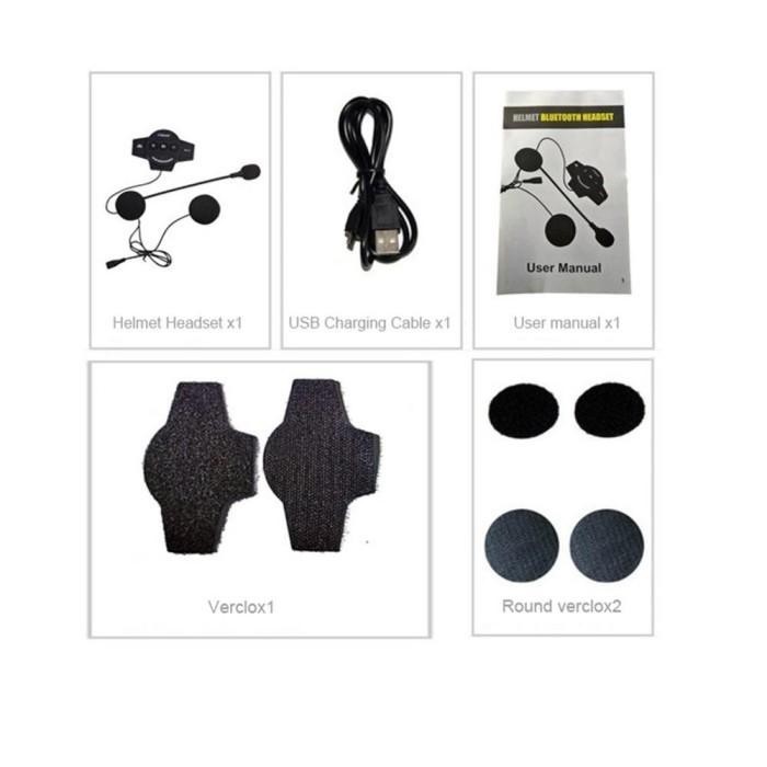 Jual NEW HEADSET BLUETOOTH BT10 UNTUK HELM - WIRELESS HELMET HEADSET ...
