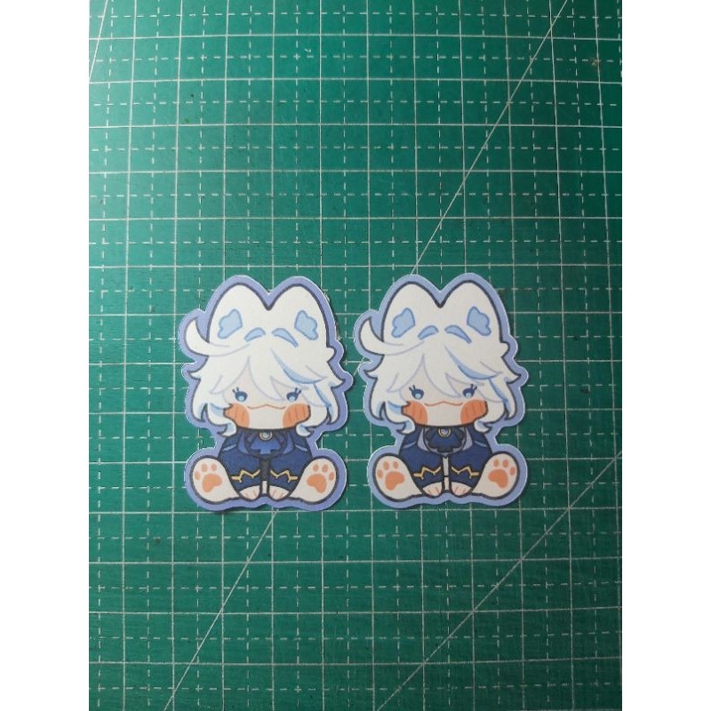 Jual [Muncationary] Sticker Sheet Kisscut Couple Genshin Impact Archon ...