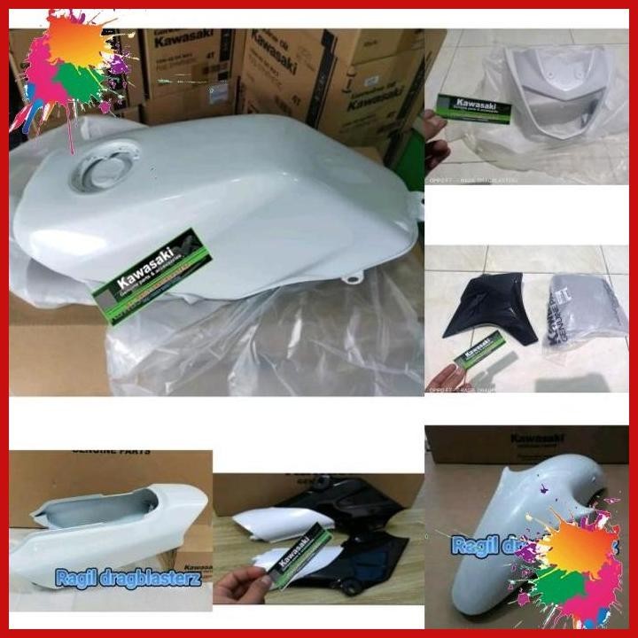 Jual FULL COVER BODY SET NINJA R NINJA SS PUTIH POLOS ORIGINAL [RGL] | Shopee Indonesia