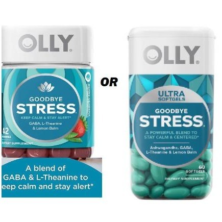 Jual OLLY Goodbye Stress Ultra Gummies Berry Verbena GABA L-Theanine ...