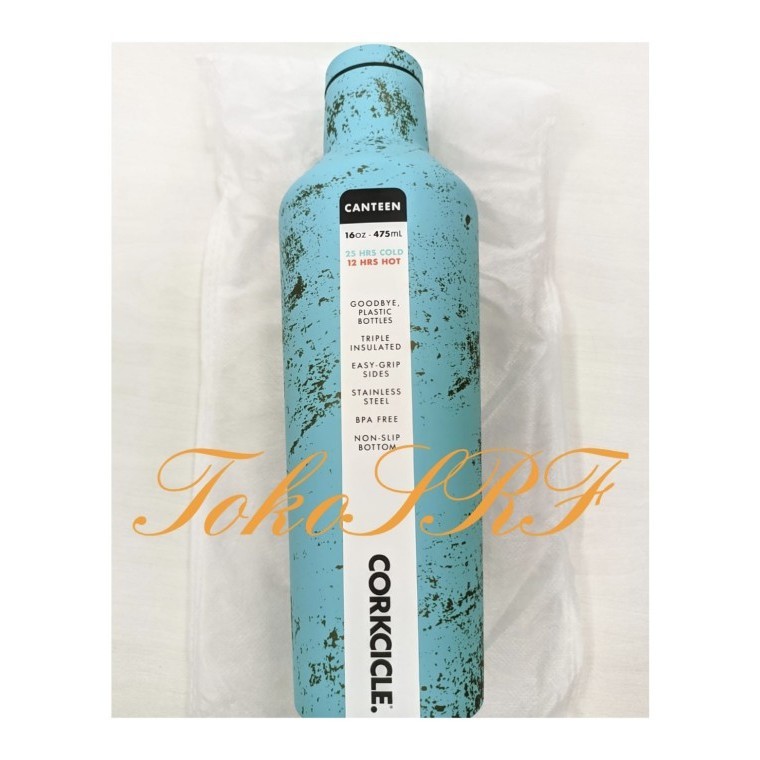 Jual Corkcicle Bali Blue 16 oz Canteen Botol Minum | Shopee Indonesia