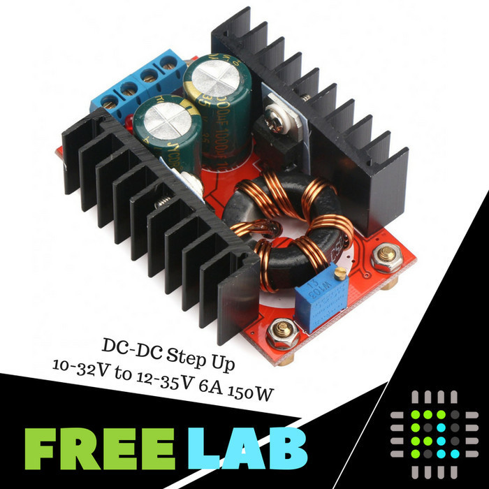 Jual DC DC Step Up 150W 6A 12-35 VDC Module Boost Adjustable LED Driver ...