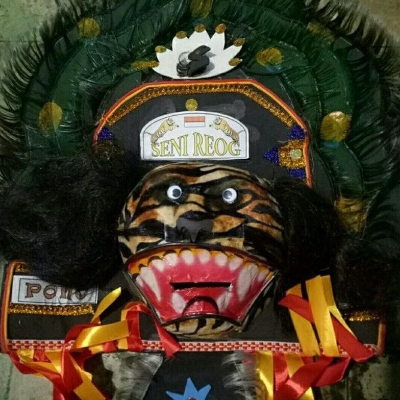 Jual Diskon Besar Ready Topeng Reog Ponorogo Leak Topeng Gedruk ...