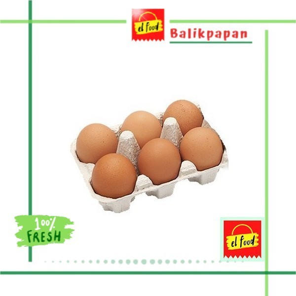 Jual TELUR AYAM isi 6 Butir/mika /ELFOOD/Daging/Telor/Telur ayam ...