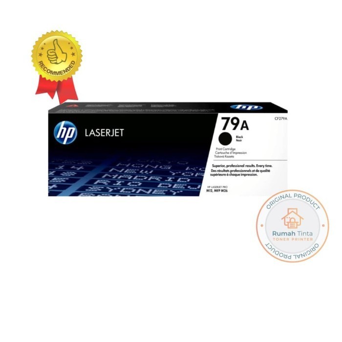 Jual Toner HP Laserjet 79A Black Original Cartridge (CF279A) | Shopee Indonesia