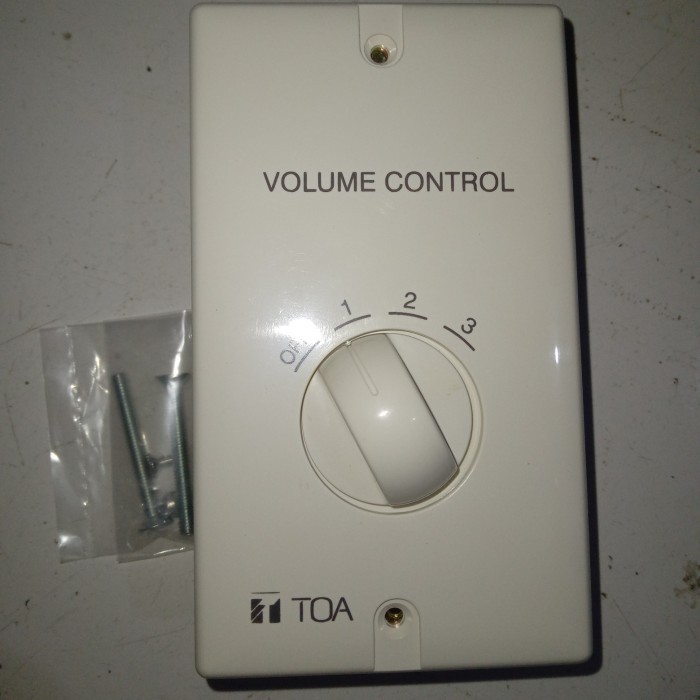 Jual VOLUME CONTROL TOA / TOA ATTENUATOR ZV-303 (30 WATT) | Shopee Indonesia