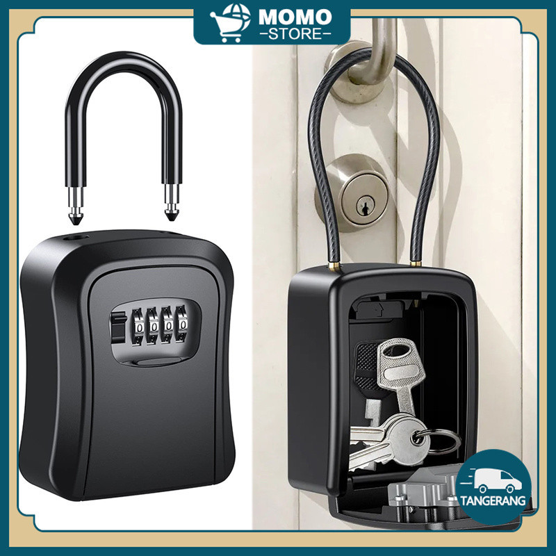 Jual Gembok Kotak Anti Maling Safety Box Bahan Plastik Dan Paduan Box ...