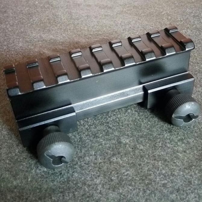 Jual rail peninggi riser raiser picatinny panjang aeg gbbr wgg air ...