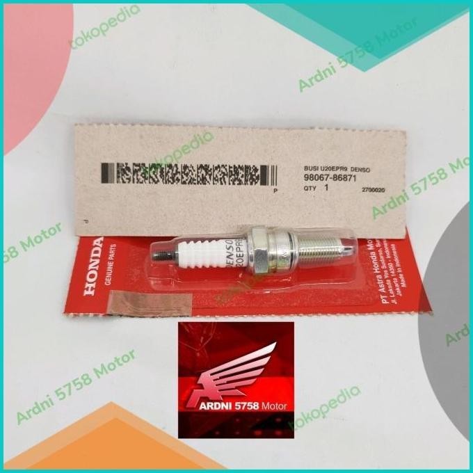 Jual PLUG SPARK U20EPR9 DENSO BUSI HONDA KARISMA KIRANA SUPRA X 125 ...