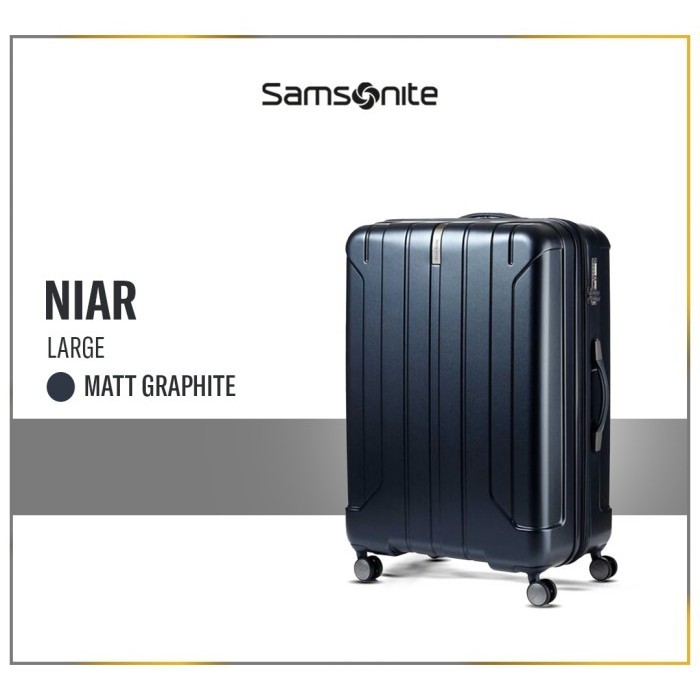 Jual Samsonite Koper Hardcase Niar Large 29 inch New Lock - Matt ...