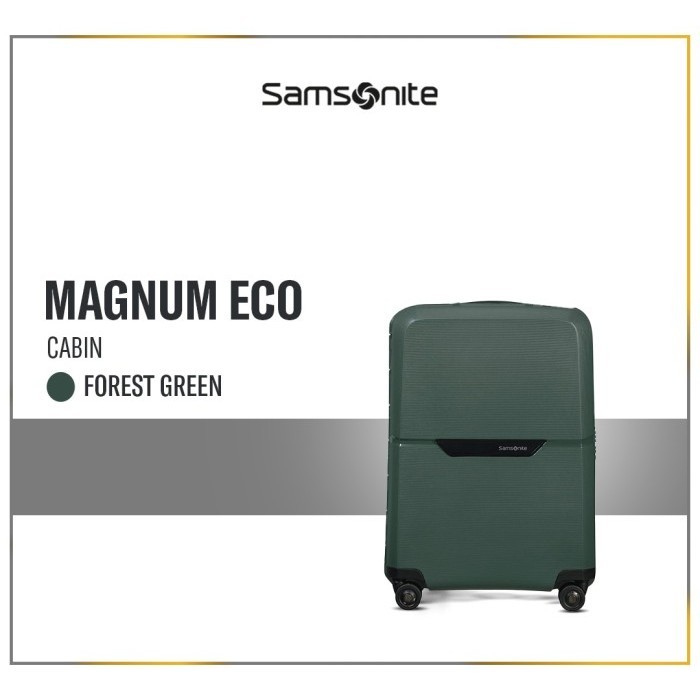 Jual Samsonite Magnum Eco Koper Hardcase Cabin/ 20inch TSA - Forest ...