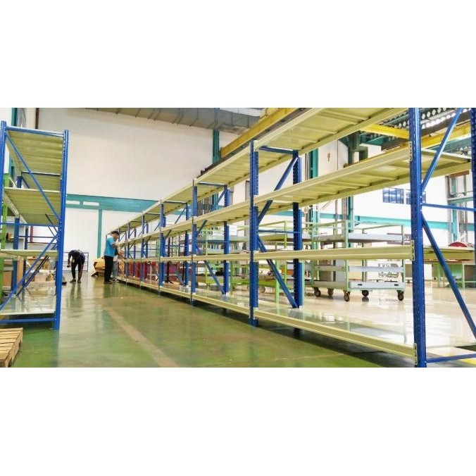 Jual Rak Gudang Medium Duty 500 Kg Tinggi 2 Meter . Rak Besi Serbaguna ...