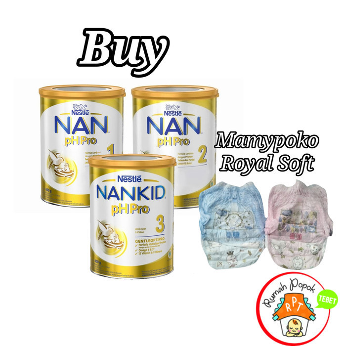 Jual Nan pH Pro 1 / 2/ Kid 3 400/ 800 gram | Shopee Indonesia