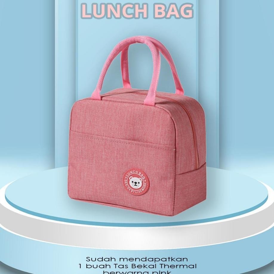 Jual PAKET 3 IN 1 KOTAK MAKAN + TAS BEKAL + BOTOL NUM I 3 IN 1 LUNCH BOX SET | Shopee Indonesia