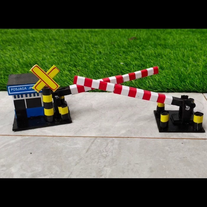 Jual palang pintu kereta api miniatur palang pintu kereta | Shopee ... Jual palang pintu kereta api miniatur palang pintu kereta | Shopee ...