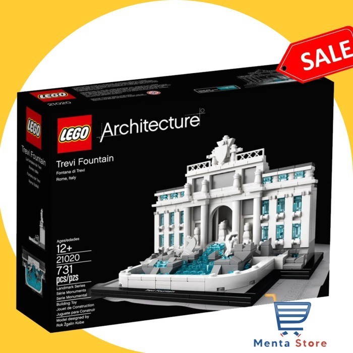 Jual LEGO Architecture # 21020 Trevi Banan Arsitek ic Rare | Shopee ...