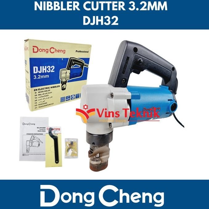 Jual Mesin Potong Plat Besi 3,2Mm Nibbler Cutter Djh32 Dongcheng Djh 32 Premium Quality | Shopee ...