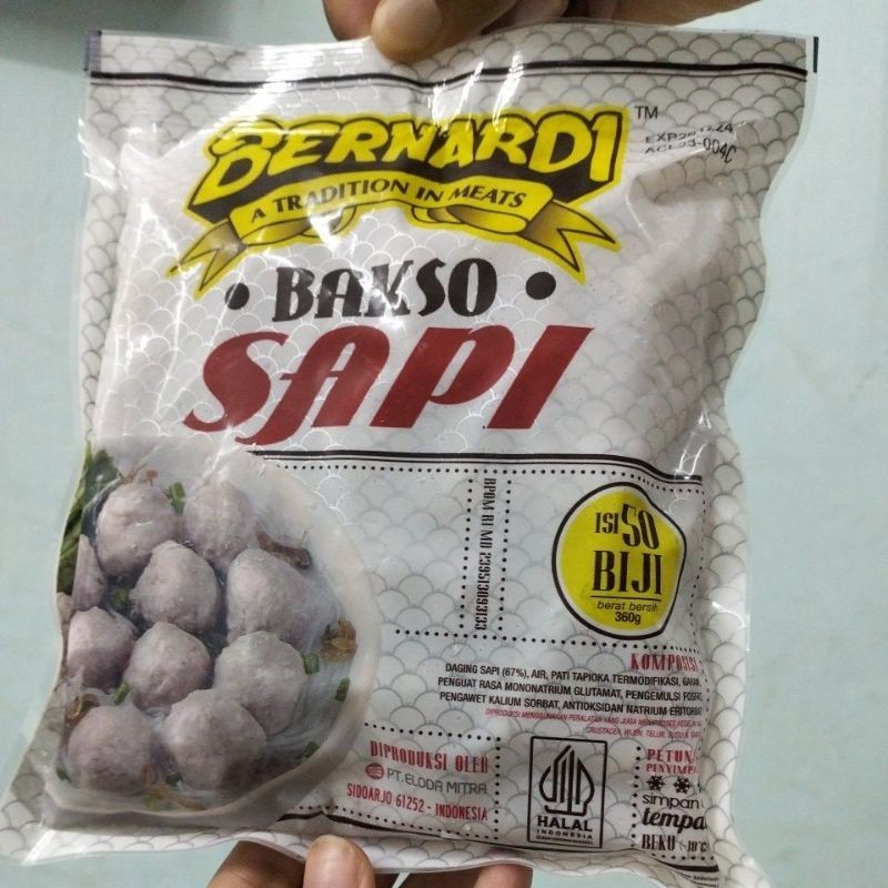 Jual Bakso Sapi Bernardi isi 50pcs | Shopee Indonesia