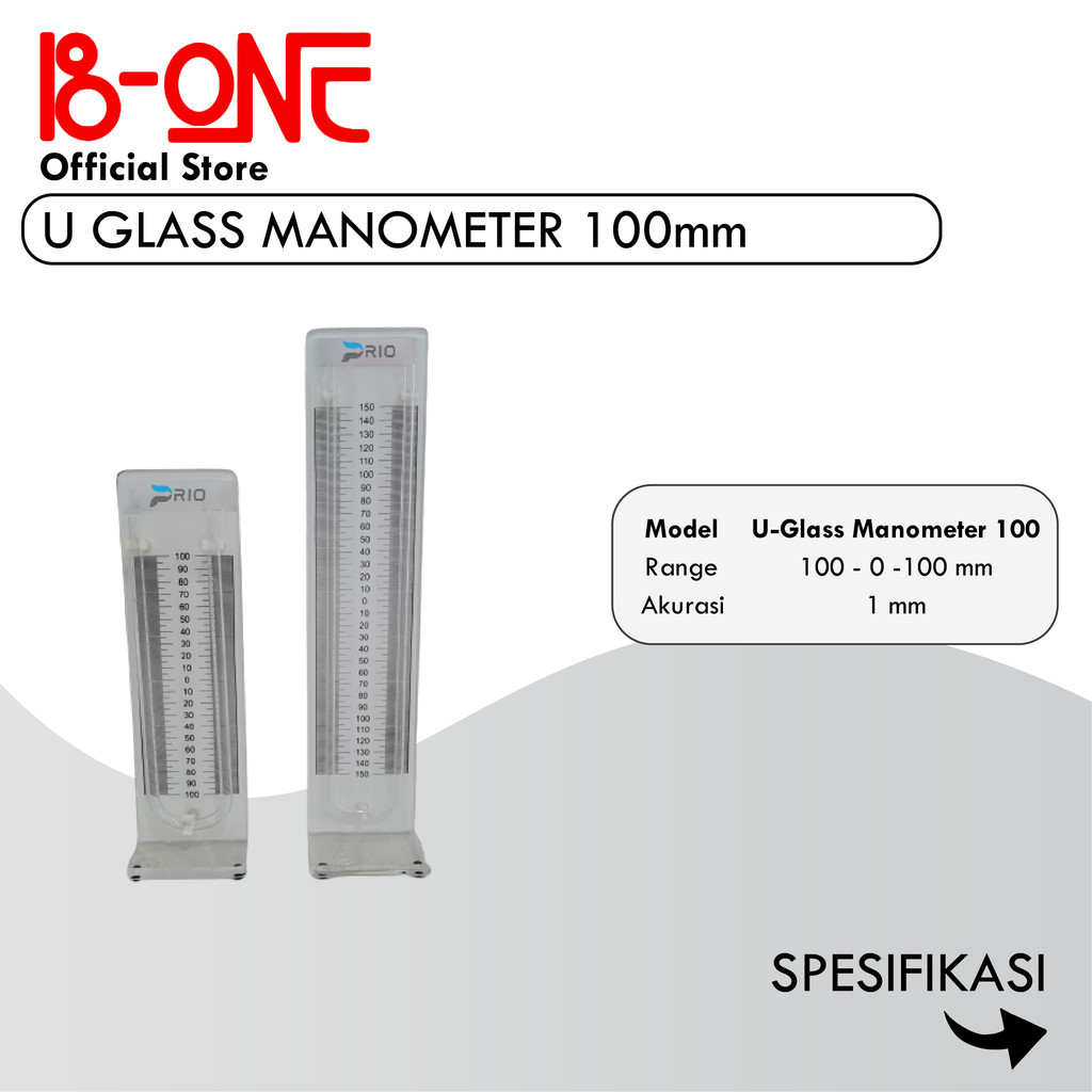 Jual U-Glass Manometer - 100mm | Shopee Indonesia