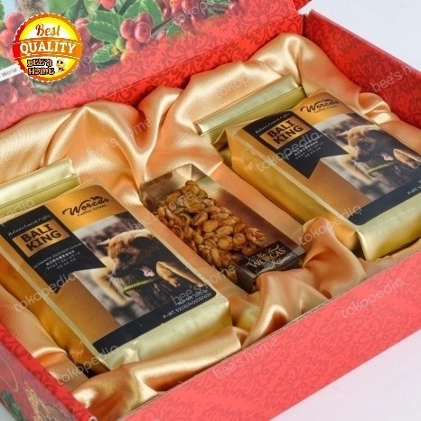 Jual Kopi Luwak Wild Bali Parcel Box Worcas 100 Gr Box Isi 2 Ori ...