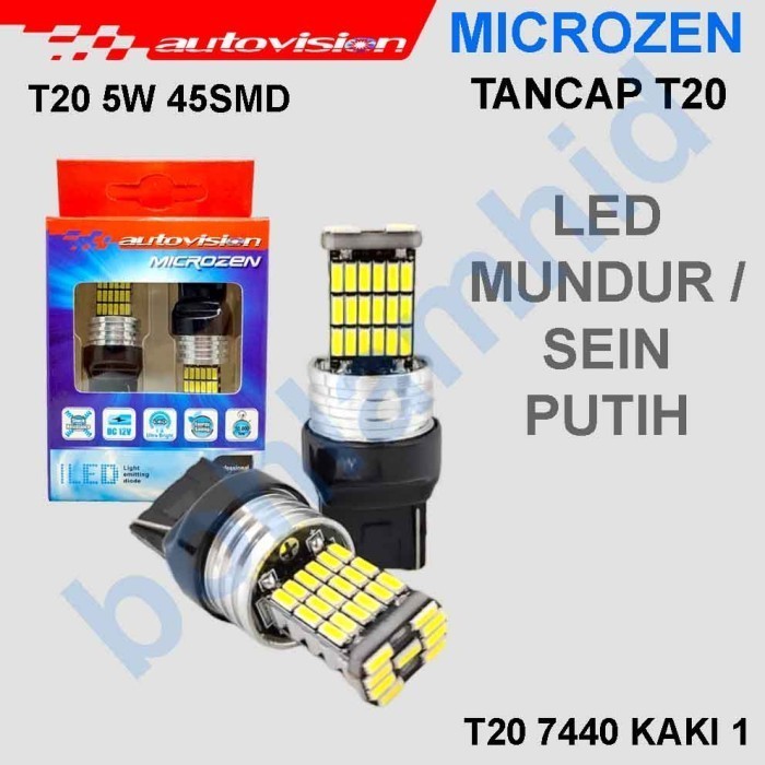 Jual LED MUNDUR LAMPU SEIN AUTOVISION T20 TANCAP 7440, S25 BAYONET ...