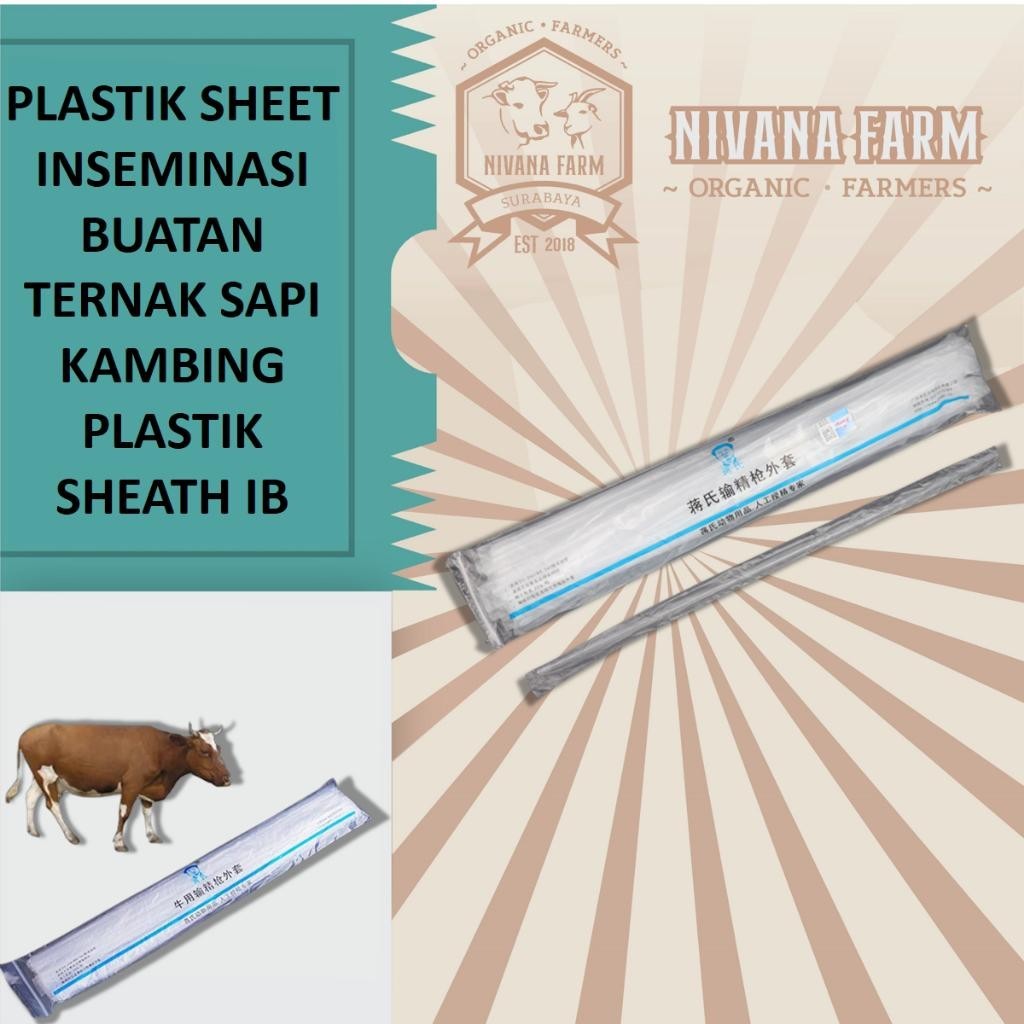 Jual Plastik Sheat Inseminasi Buatan Ternak Sapi Kambing Plastik Sheath IB | Shopee Indonesia