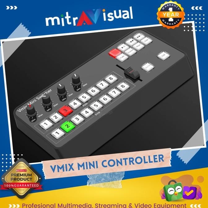 Jual TYST VIDEO vMix Panel Controller support vMix OBS (Tally Version) | Shopee Indonesia