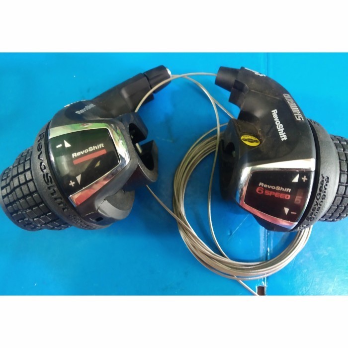 Jual SHIFTER 6 SPEED SHIMANO REVOSHIFT 3X6 SPEED 18SP SHIFTER VESPA SL ...