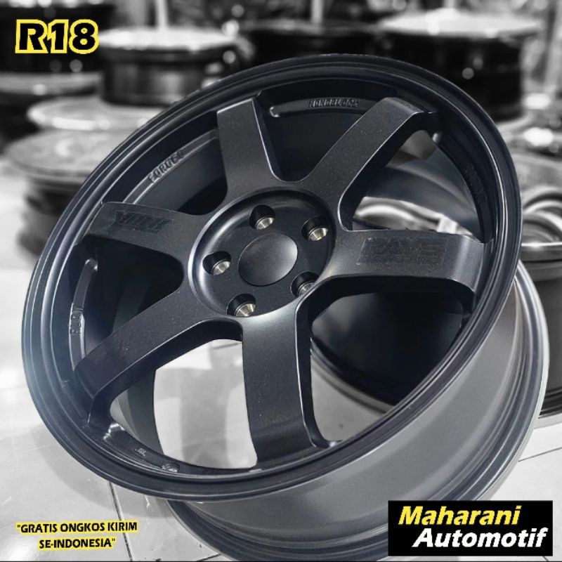 Jual New velg racing mobil r18 VOLKRAYS TE37 Velg mobil ring 18 innova ...