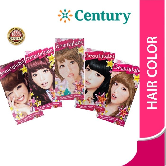 Jual BEAUTYLABO HAIR COLOR / PURE BEIGE / CANDY APRICOT / RASPBERRY ...