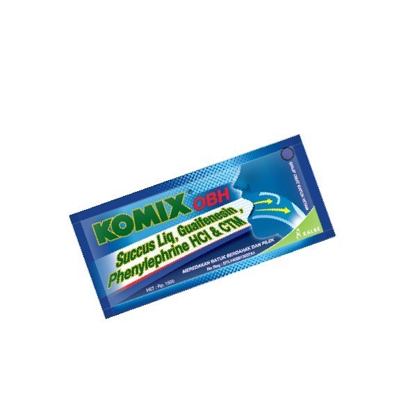 Jual 1 SACHET Komix OBH Sachet 7ml | Shopee Indonesia