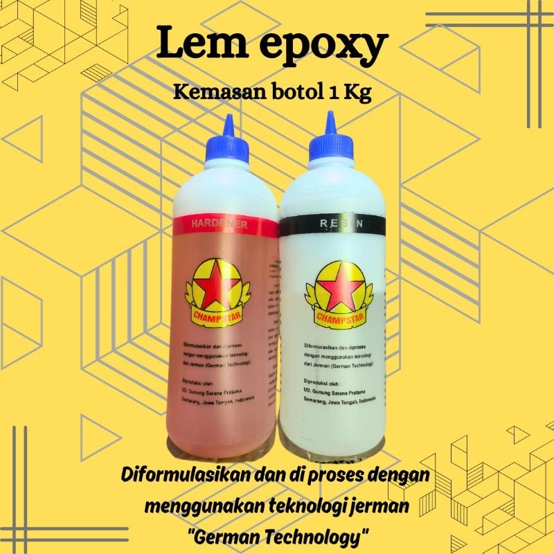 Jual LEM KAYU | LEM KAYU SUPER KUAT | LEM EPOXY BINTANG TUTUP BIRU TUA ...