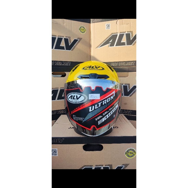 Jual HELM ALV ULTRON ORIGINAL SNI KACA SILVER | ALV ULTRON | Shopee ...