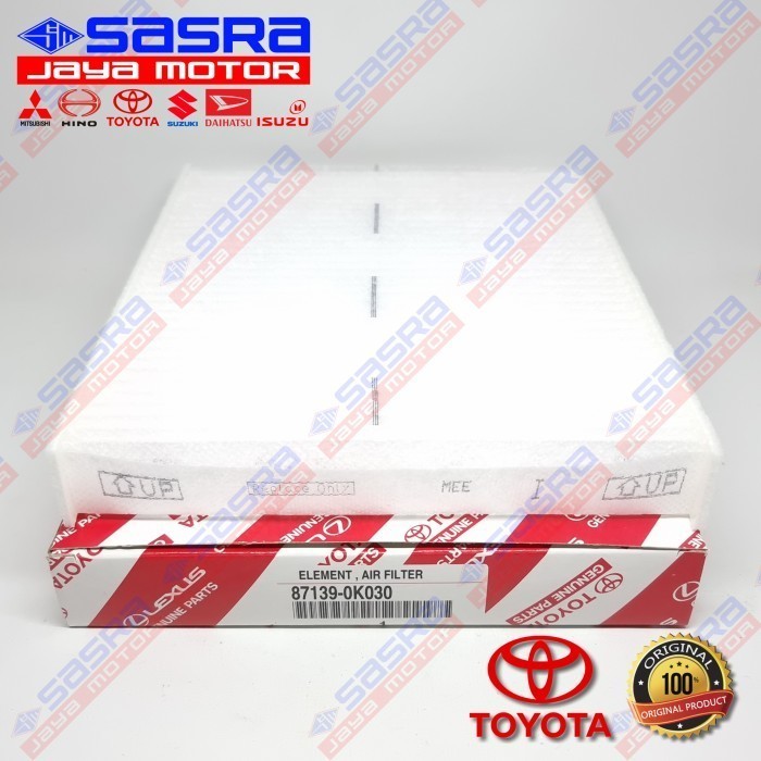 Jual Cabin Filter AC INNOVA REBORN|FORTUNER 2016+ ORI Toyota Genuine ...