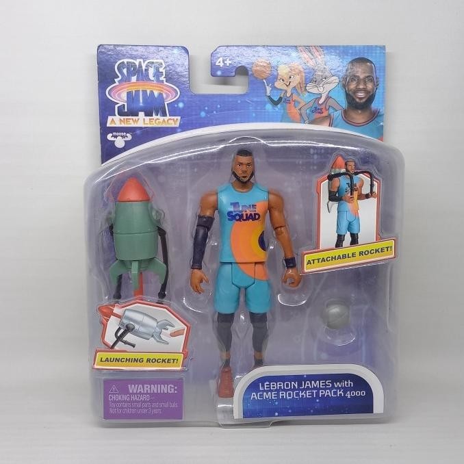 Jual Space Jam Lebron James With Acme Rocket Pack 4000 Original Moose ...