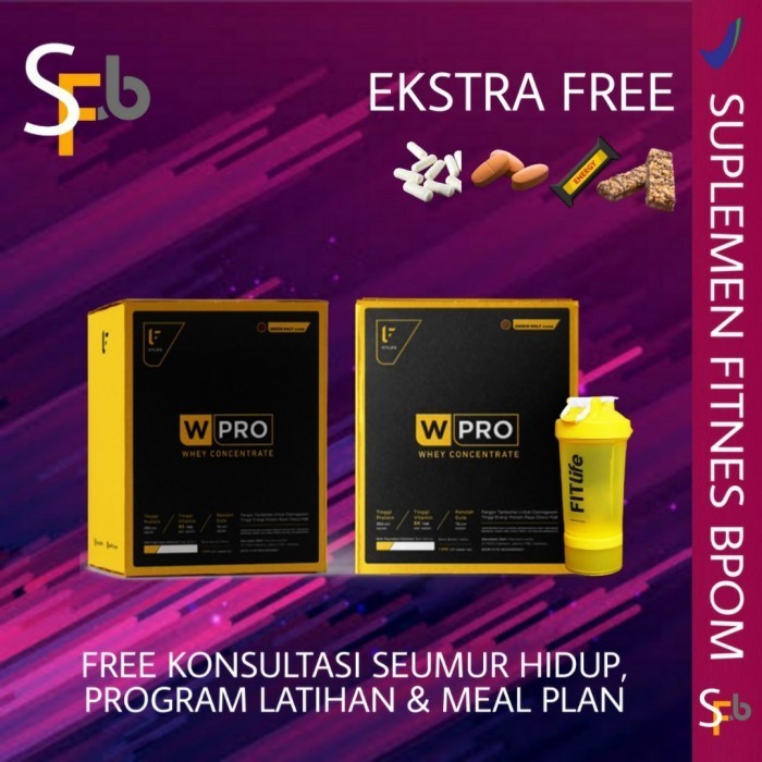 Jual FITLIFE W PRO WPRO ISOLATE 3.3 LBS 50 SERVING SUPLEMEN SUSU FITNES ...