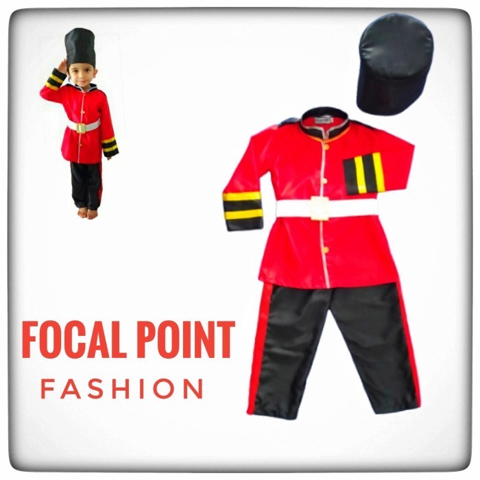 Jual kostum Inggris British royal guard anak soldier costume | Shopee ...