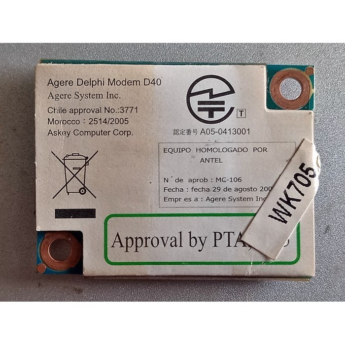 Jual Agere Delphi Modem D40 | Shopee Indonesia
