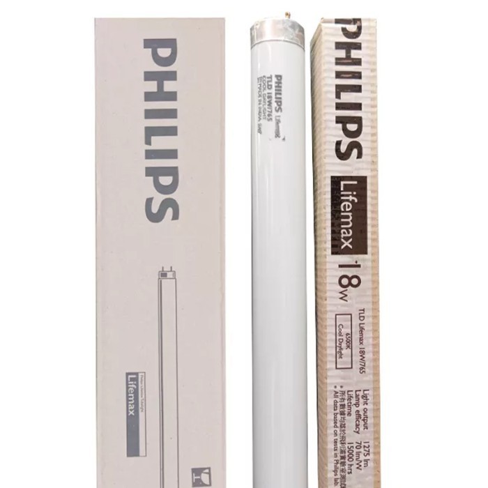 Jual PHILIPS LAMPU TL 18 WATT, TLD 18 WATT, 18W, 18 W PUTIH - Putih ...