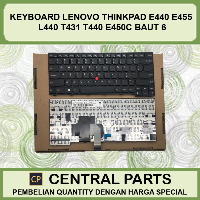Jual Keyboard Lenovo Thinkpad E431 E455 L440 T431 E440 Baut 6 | Shopee ...
