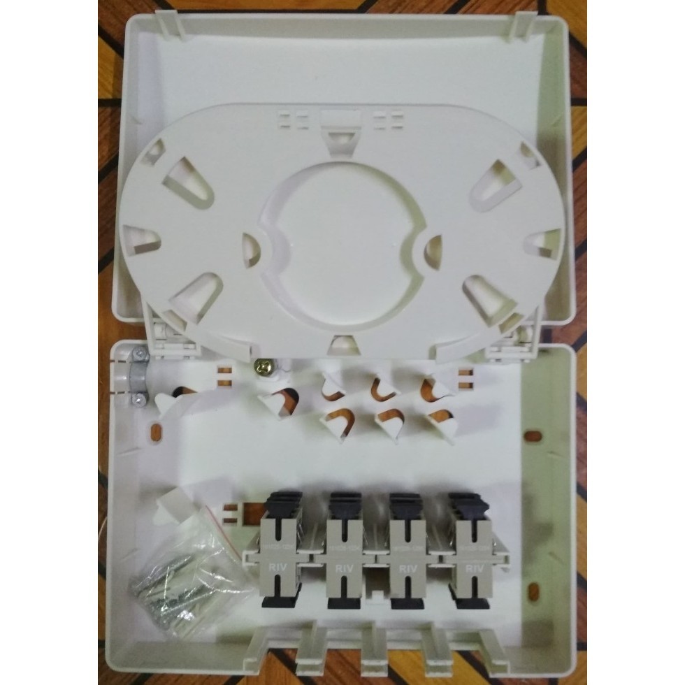 Jual Promo Roset FO 12 Core Adapter Pigtail SC MM PS OTB/Patch Panel ...