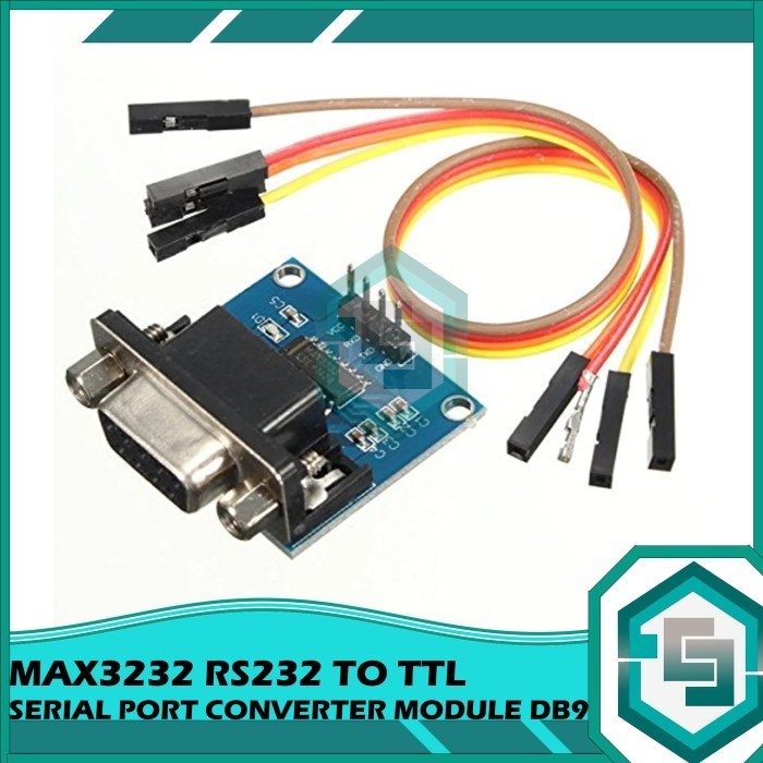 Jual MAX3232 RS232 SERIAL PORT TO TTL CONVERTER MODULE | Shopee Indonesia