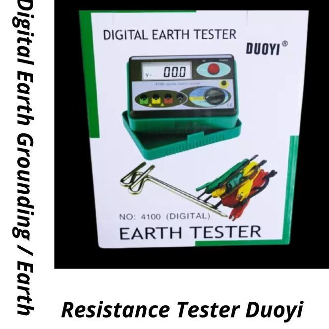 Jual Digital Earth Grounding Tester / Alat Test Kelembaban Tanah / Alat ...