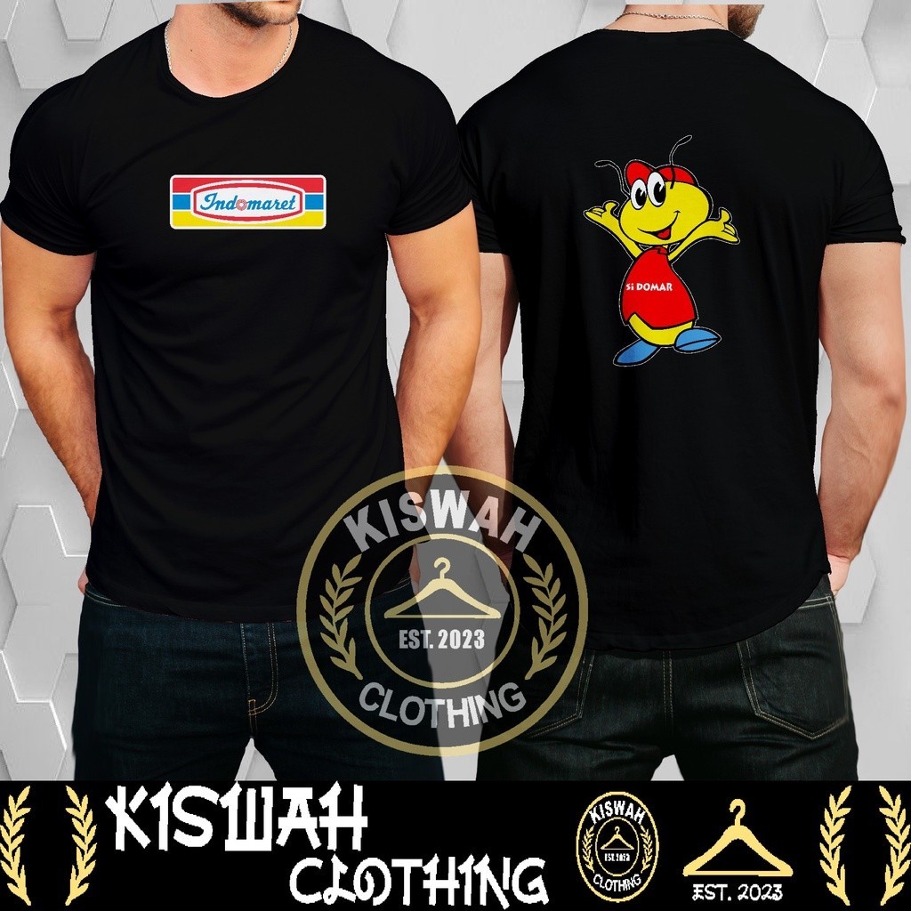 Jual Kaos Tshirt Indomaret Si Domar Maskot Customs Baju Perusahaan ...
