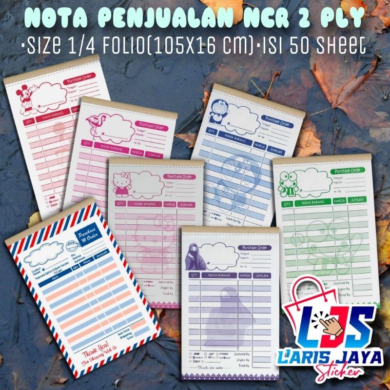 Jual NOTA PENJUALAN NCR 2 PLY 1/4 FOLIO | Shopee Indonesia