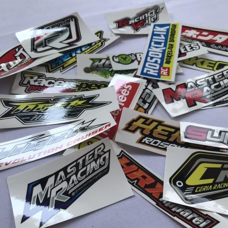 Jual kasanah.colletion Stiker Motor Honda Gank - Isi 21- Racing Hell ...