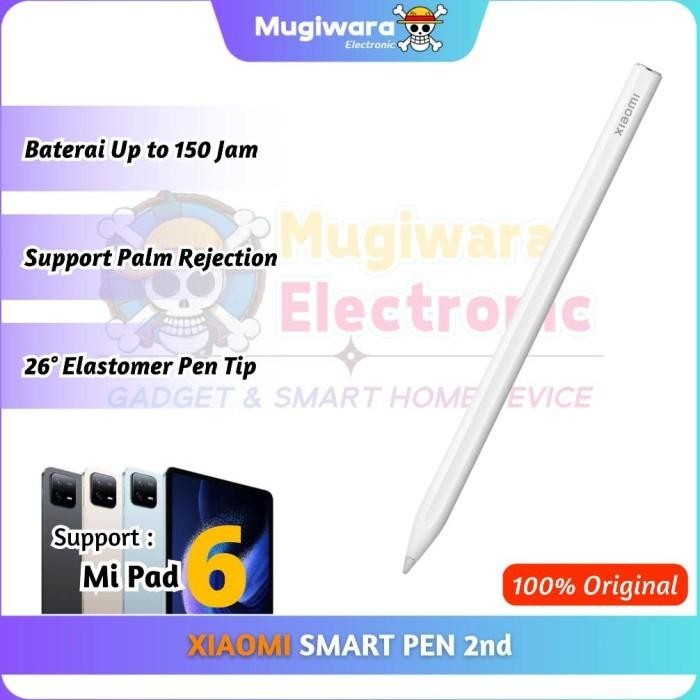 Jual XIOMI SMART PEN STYLUS ( GEN 2 ) FOR MIPAD 5 / 6 ORIGINAL | Shopee ...