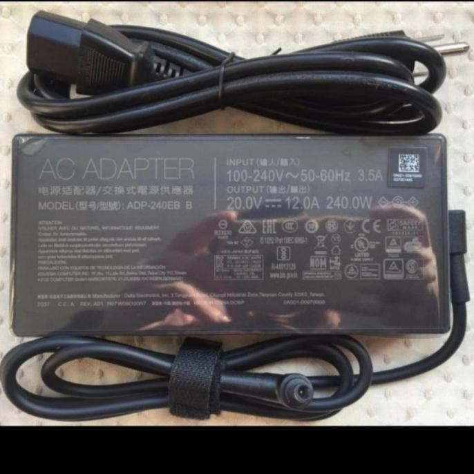 Jual Adaptor Charger Asus Gaming Rog 15 16 Gx502L Fa506 20V 12A 240 ...