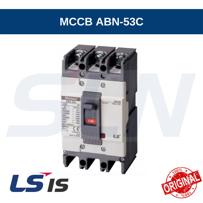 Jual MCCB LS IS ABN53C 3 PHASE 15A/20A/30A/40A/50A (AMPERE) | Shopee Indonesia